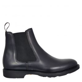 Brian Cress stivaletti beatles in pelle nera