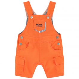 Hugo Boss kid orange overalls | € 79 | Shop online baby clothing